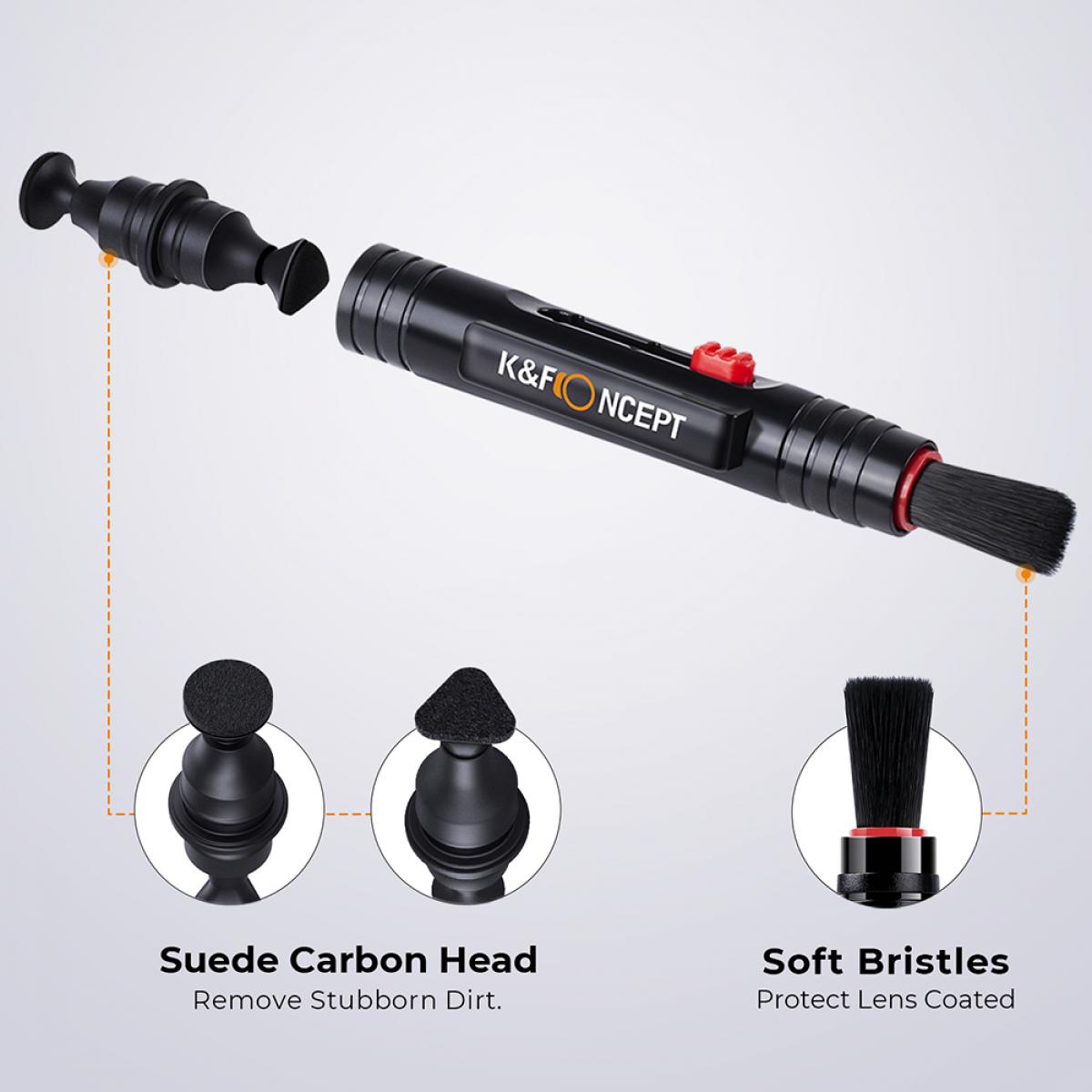 3in1 DSLR Camera Cleaning Kit (Lens Dust Blower Cleaner + Cleaning Pen ...