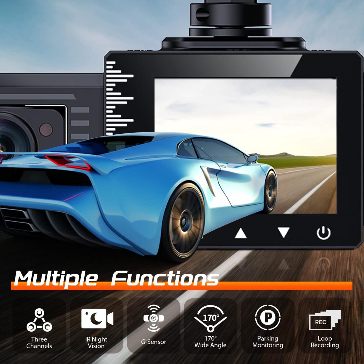 Car Rear and Front Camera - K&F Concept