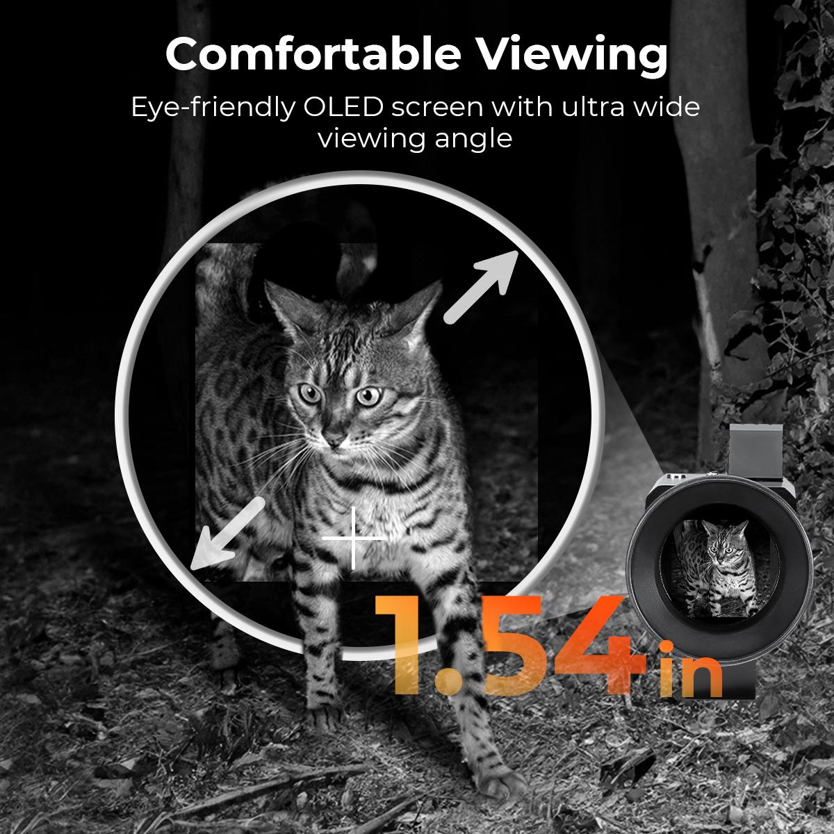 Thermal Imaging Monocular with 4K Infrared Night Vision 60Hz Frame Rate ...
