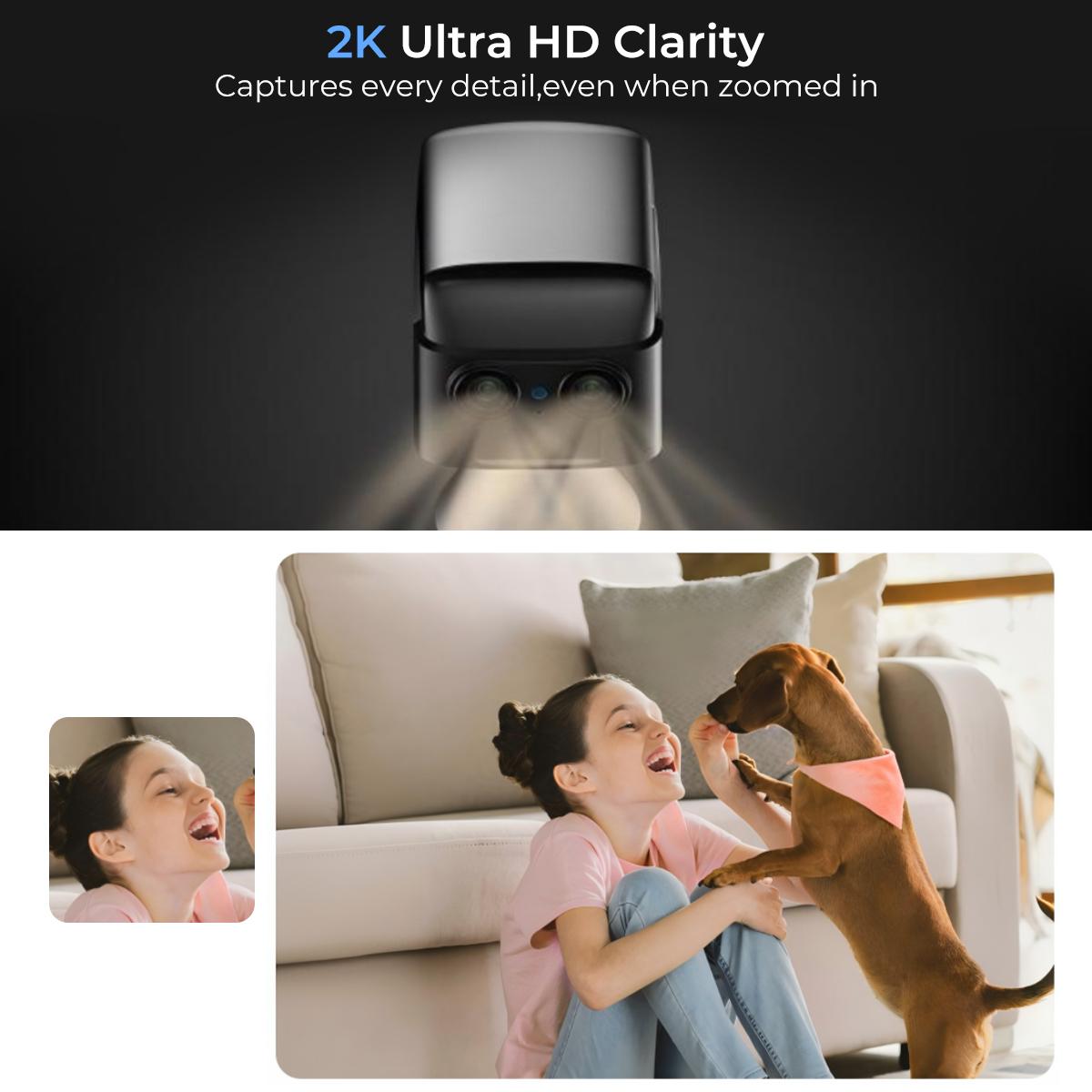 4G Cellular Security Camera & Mini Voice Recorder Magnetic Kit, 2K Dual ...
