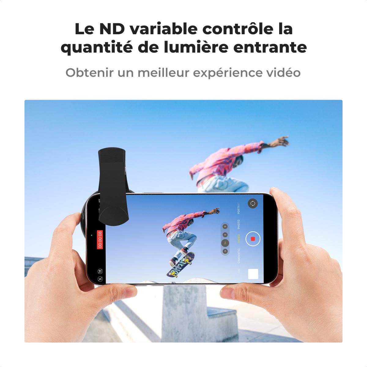Filtre Téléphone Portable 52Mm Nd2-400 (1-9 Stops) K&F Concept - KENTFAITH