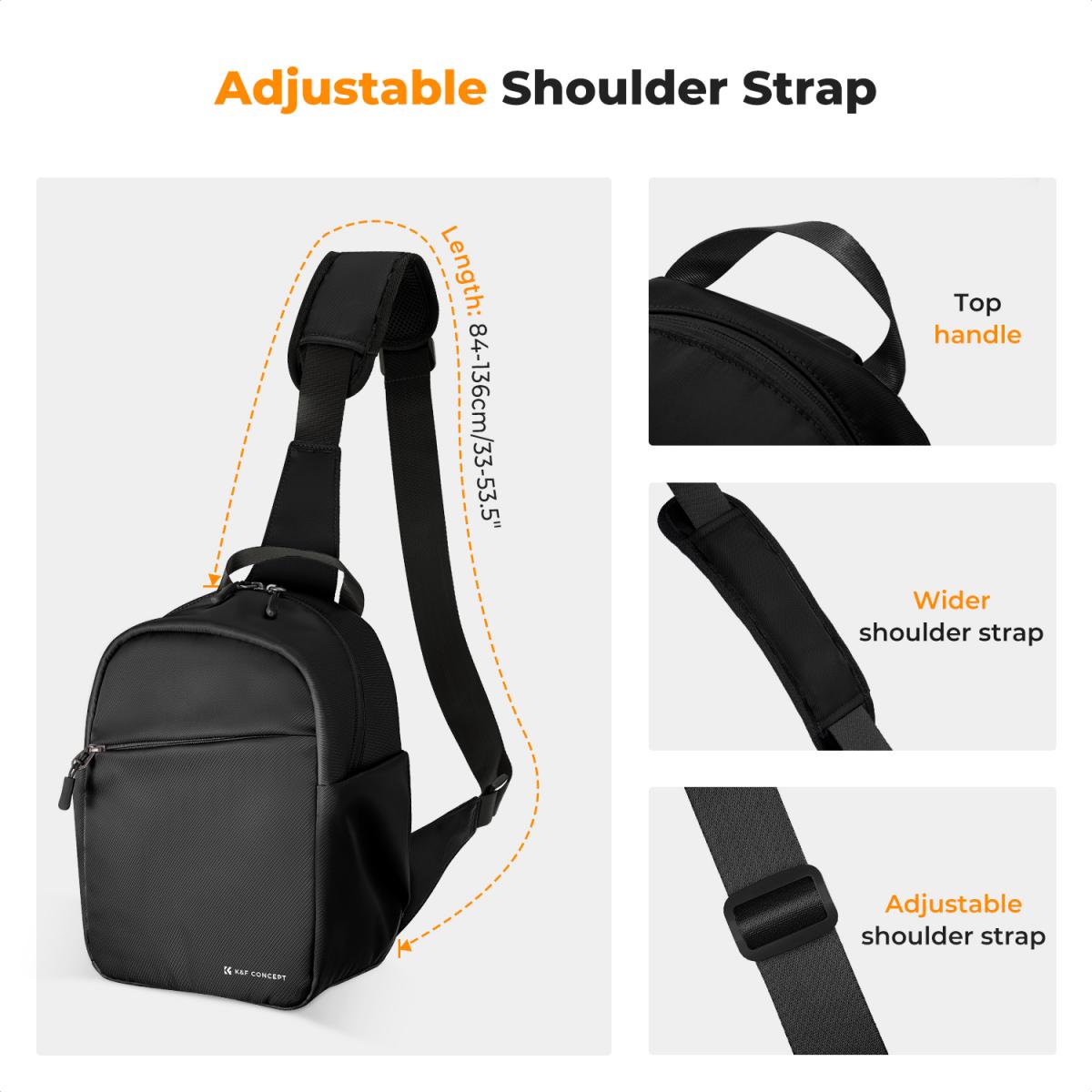 Compact Camera Backpack 5L 05 (Black) K&F Concept - K&F Concept