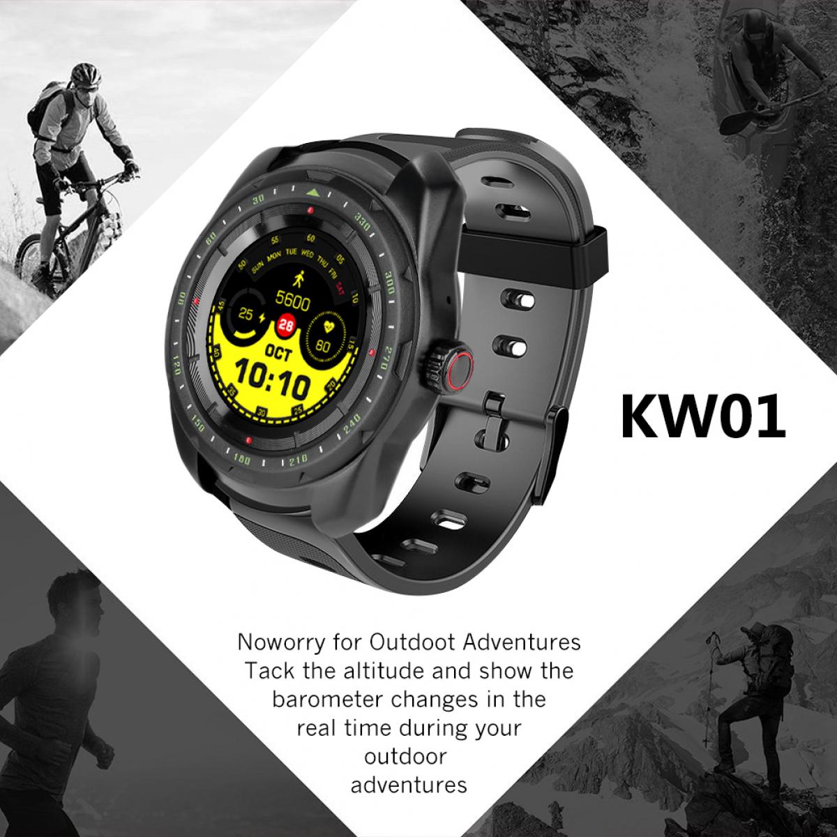 Smartwatch With Fitness Tracker, Kw01 Ip68 | Kentfaith - KENTFAITH