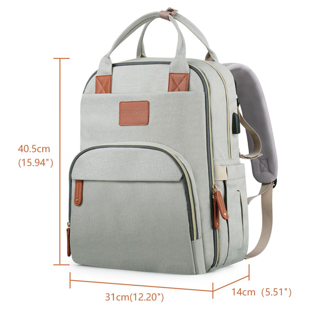 Multi-functional Baby Diaper Bag Backpack - KENTFAITH