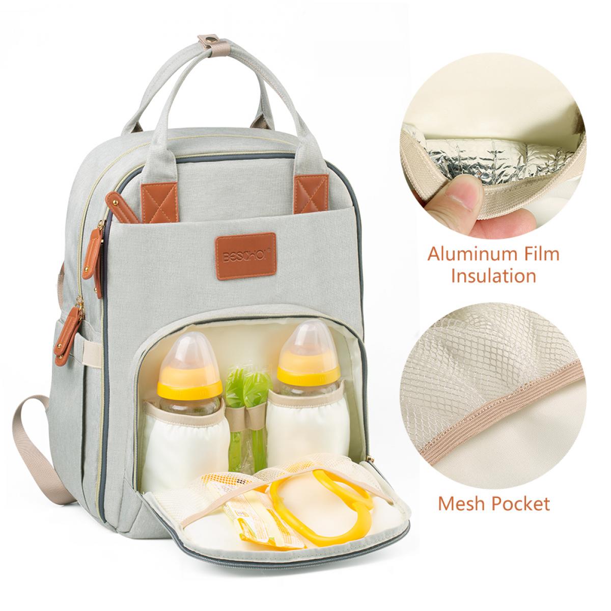 Multi-functional Baby Diaper Bag Backpack - KENTFAITH