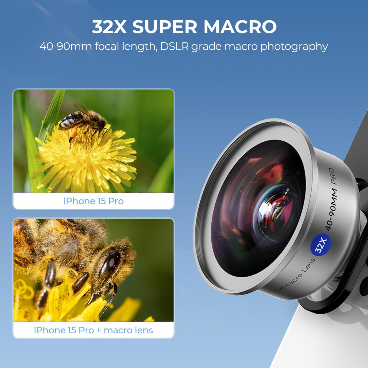 Iphone Camera Adapter Lens 32X 40-90Mm | Kentfaith - K&F Concept