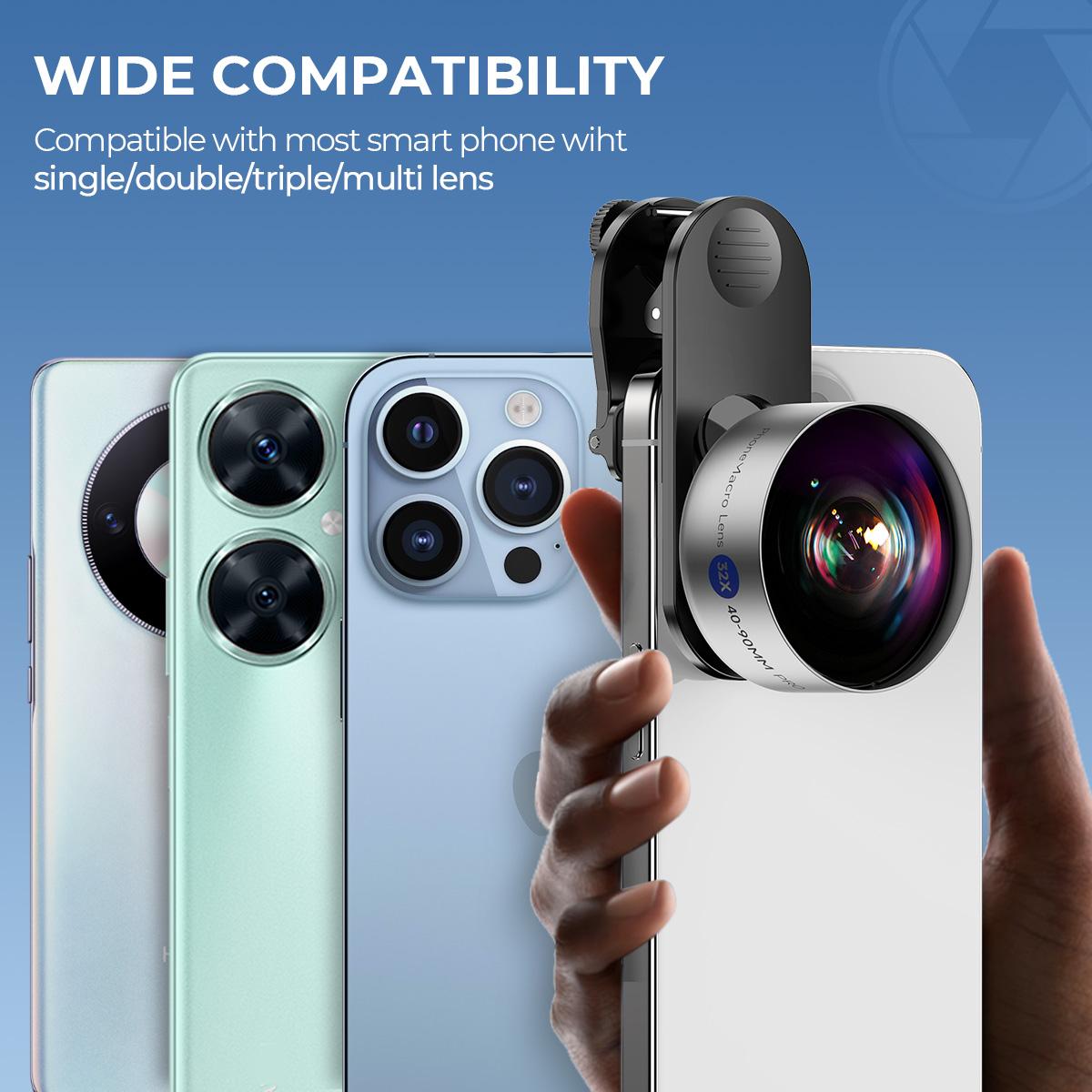 Iphone Camera Adapter Lens 32X 40-90Mm | Kentfaith - K&F Concept
