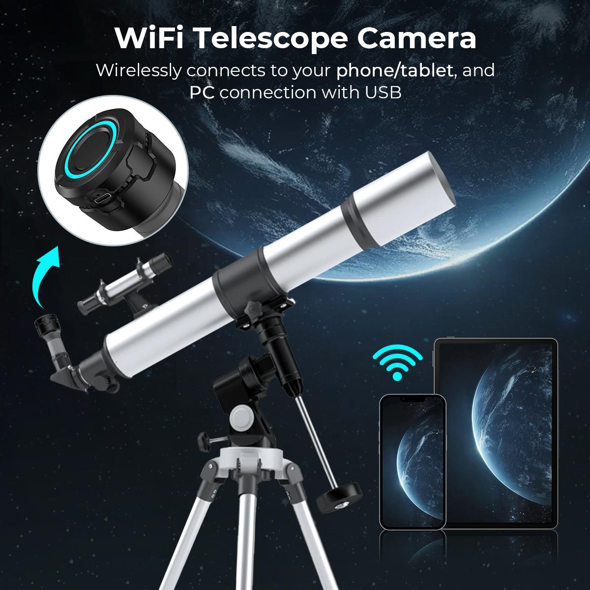 Telescope Electronic Eyepiece 4K Ultra HD | Kentfaith - K&F Concept