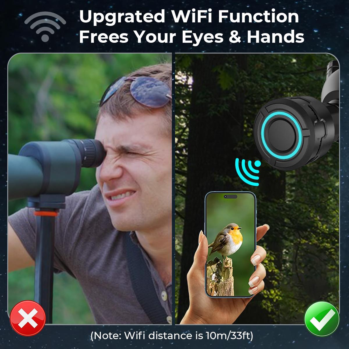 Telescope Electronic Eyepiece 4K Ultra HD | Kentfaith - K&F Concept