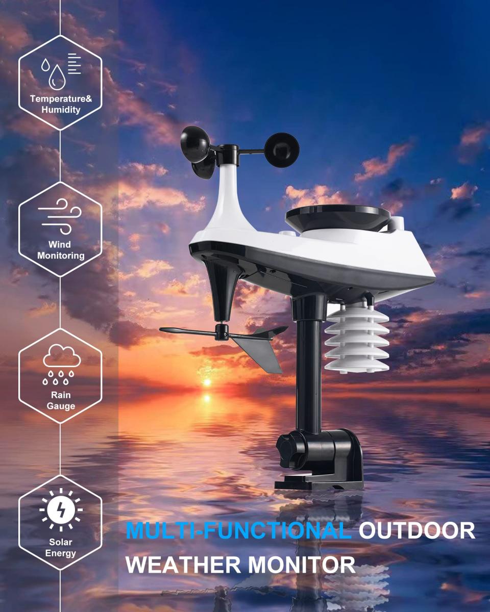 Professional Weather Monitoring Station - KENTFAITH