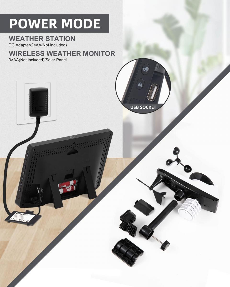 Professional Weather Monitoring Station - KENTFAITH