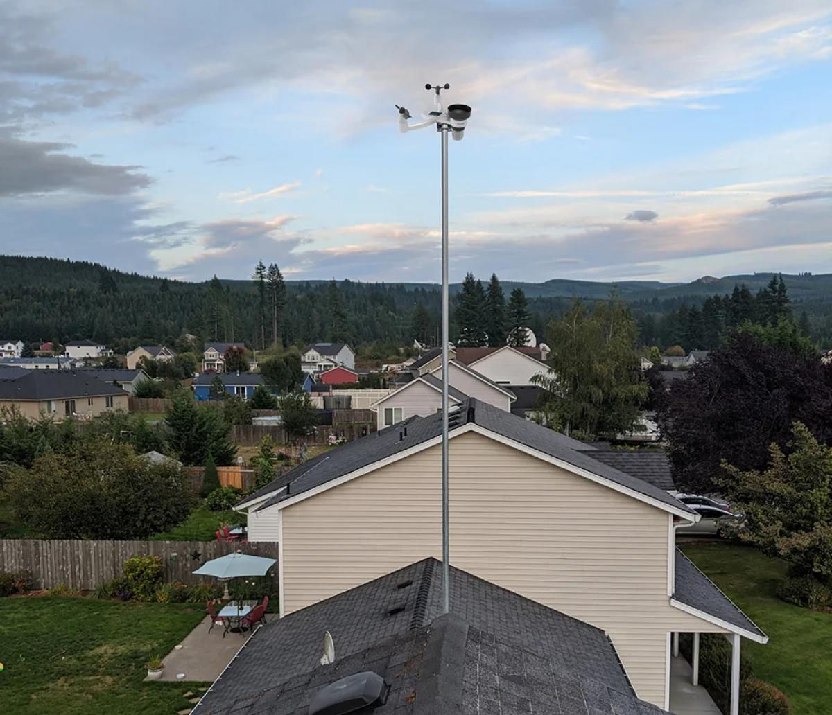 7-in-1 Wi-Fi Weather Station with Solar | Indoor/Outdoor Remote ...