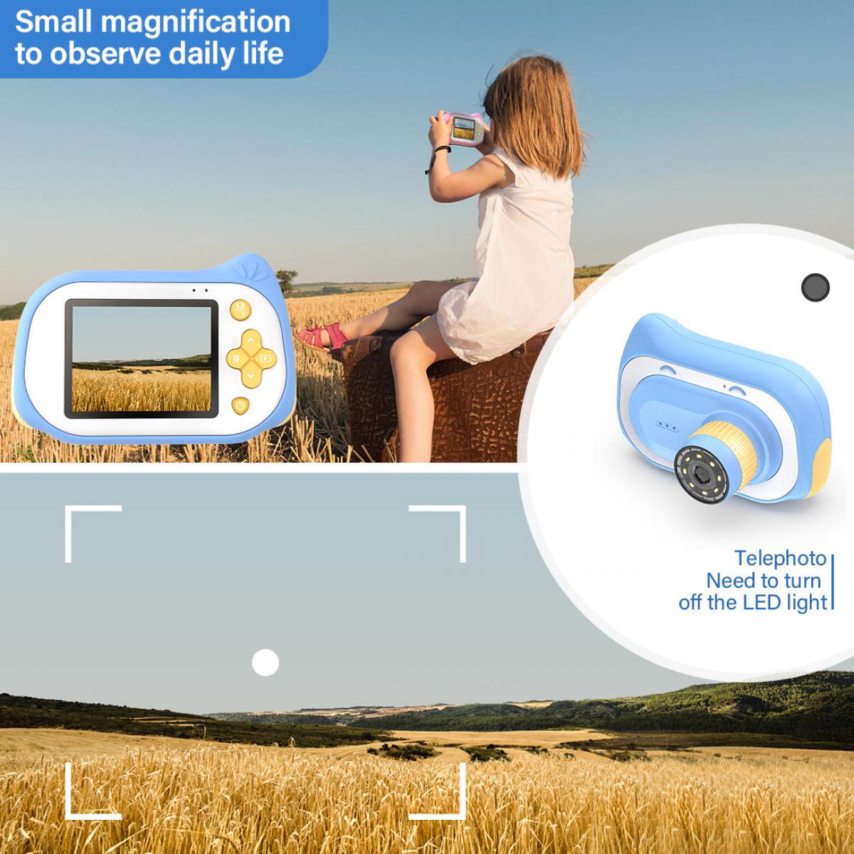 Handheld Microscope For Kids, 2-In-1 15 0-200X - KENTFAITH