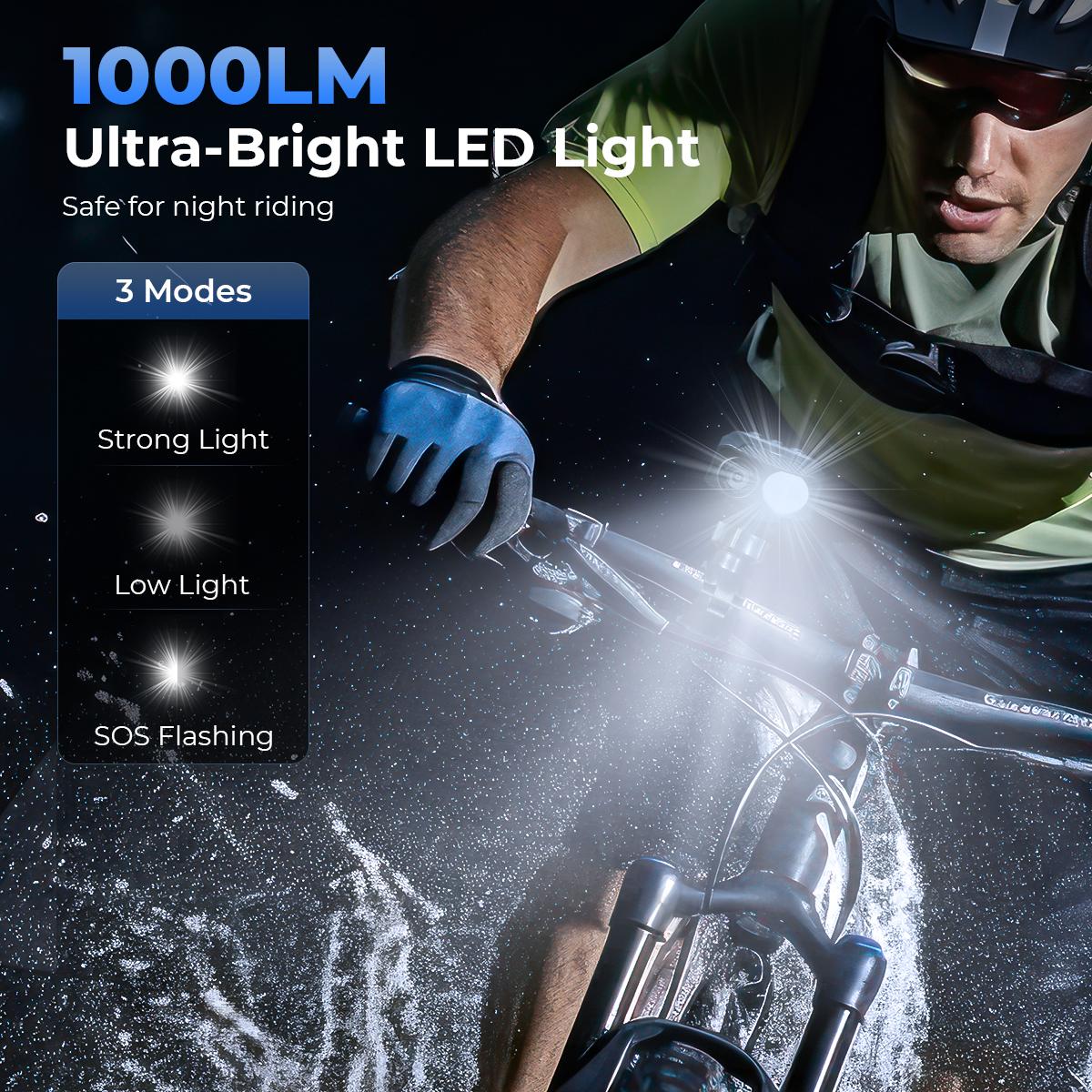 4k Bicycle Camera , 1000LM IP67 - KENTFAITH