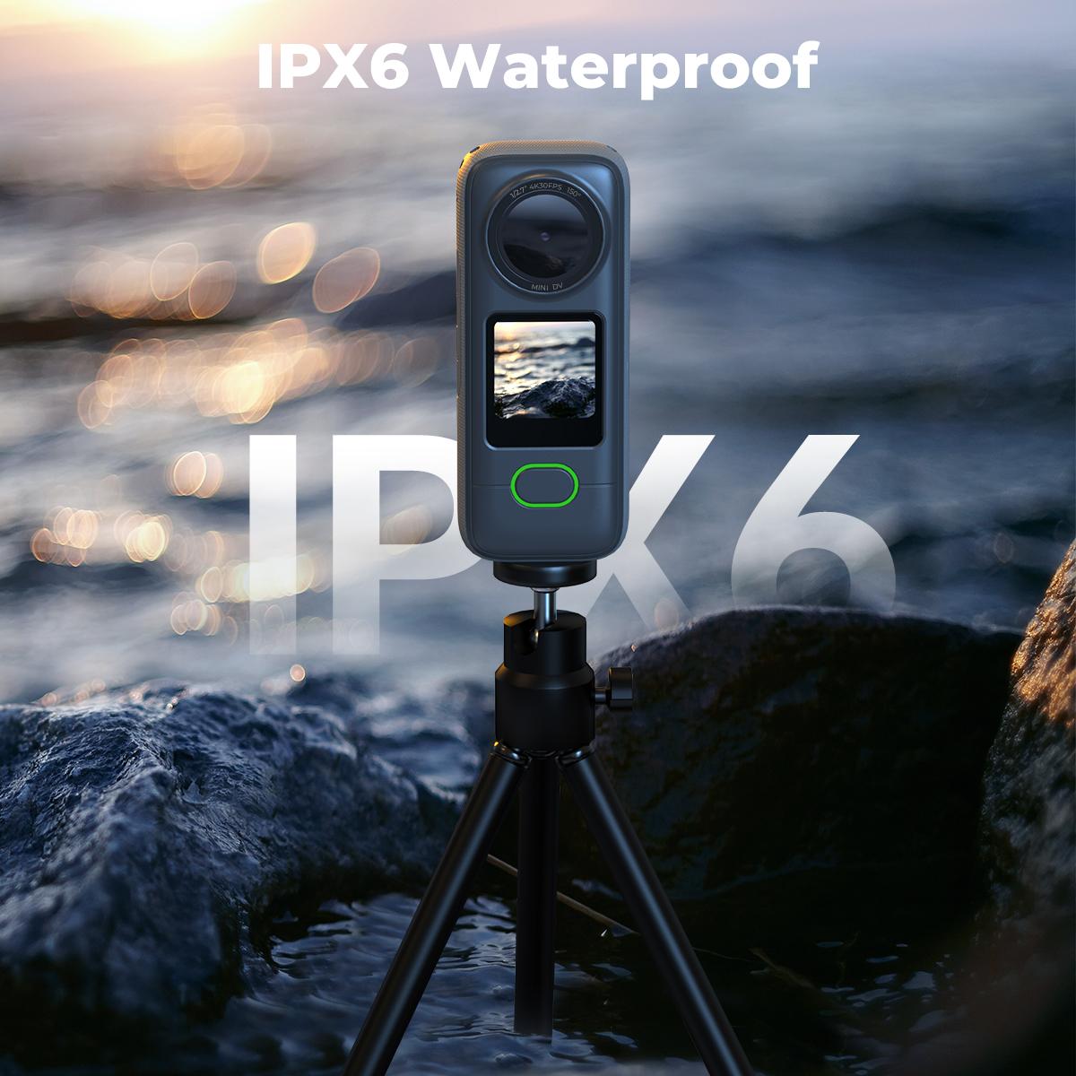 Pocket Action Camera 4K 30FPS Videos EIS Stabilization 210min Battery ...