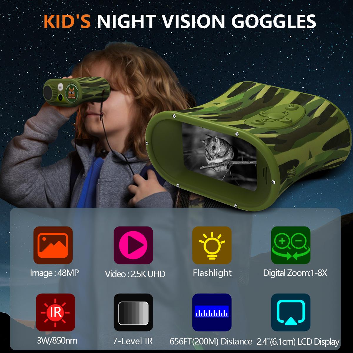 Children's Night Vision Goggles - K&F Concept
