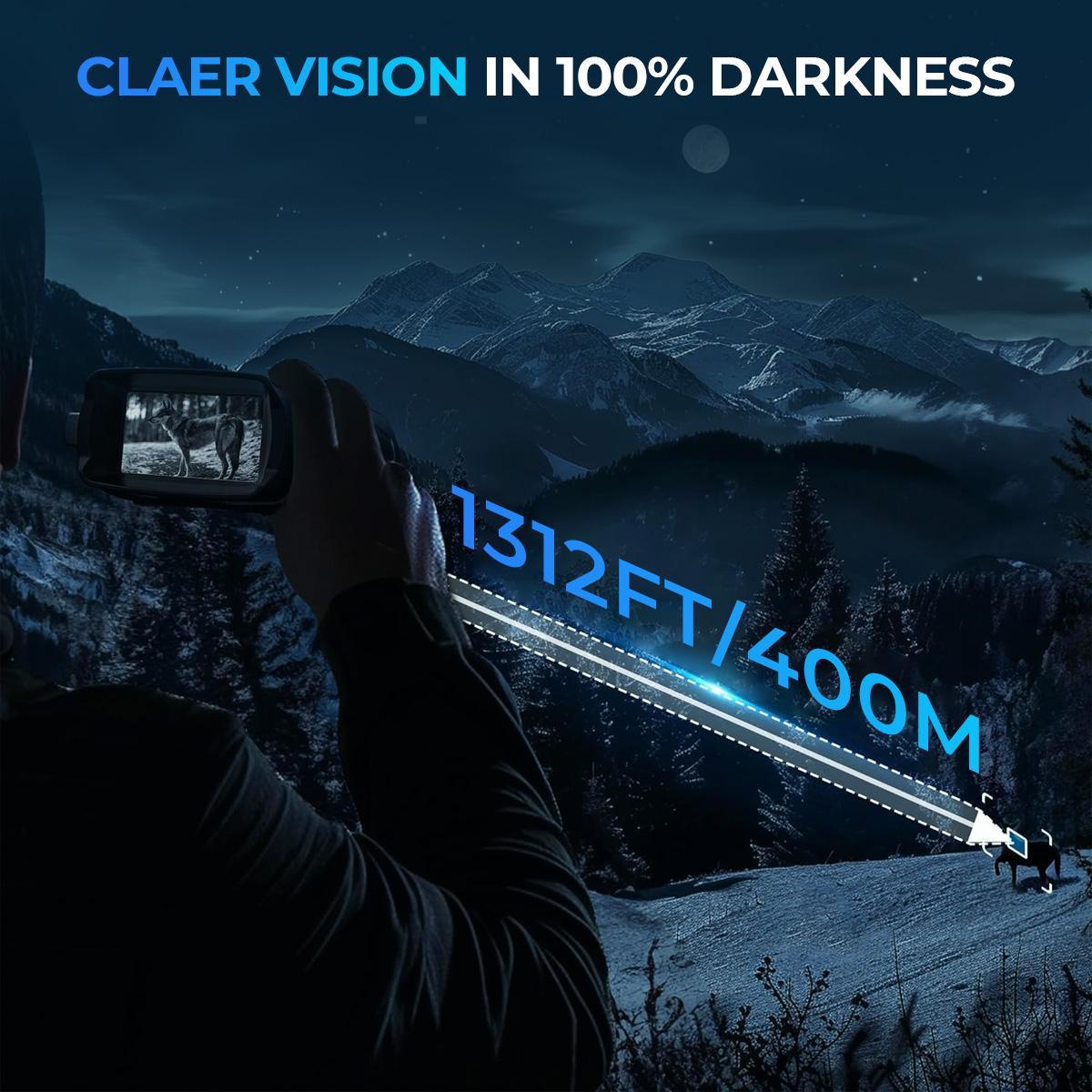 Adjustable Night Vision Goggles 4K 8X 32Gb - KENTFAITH