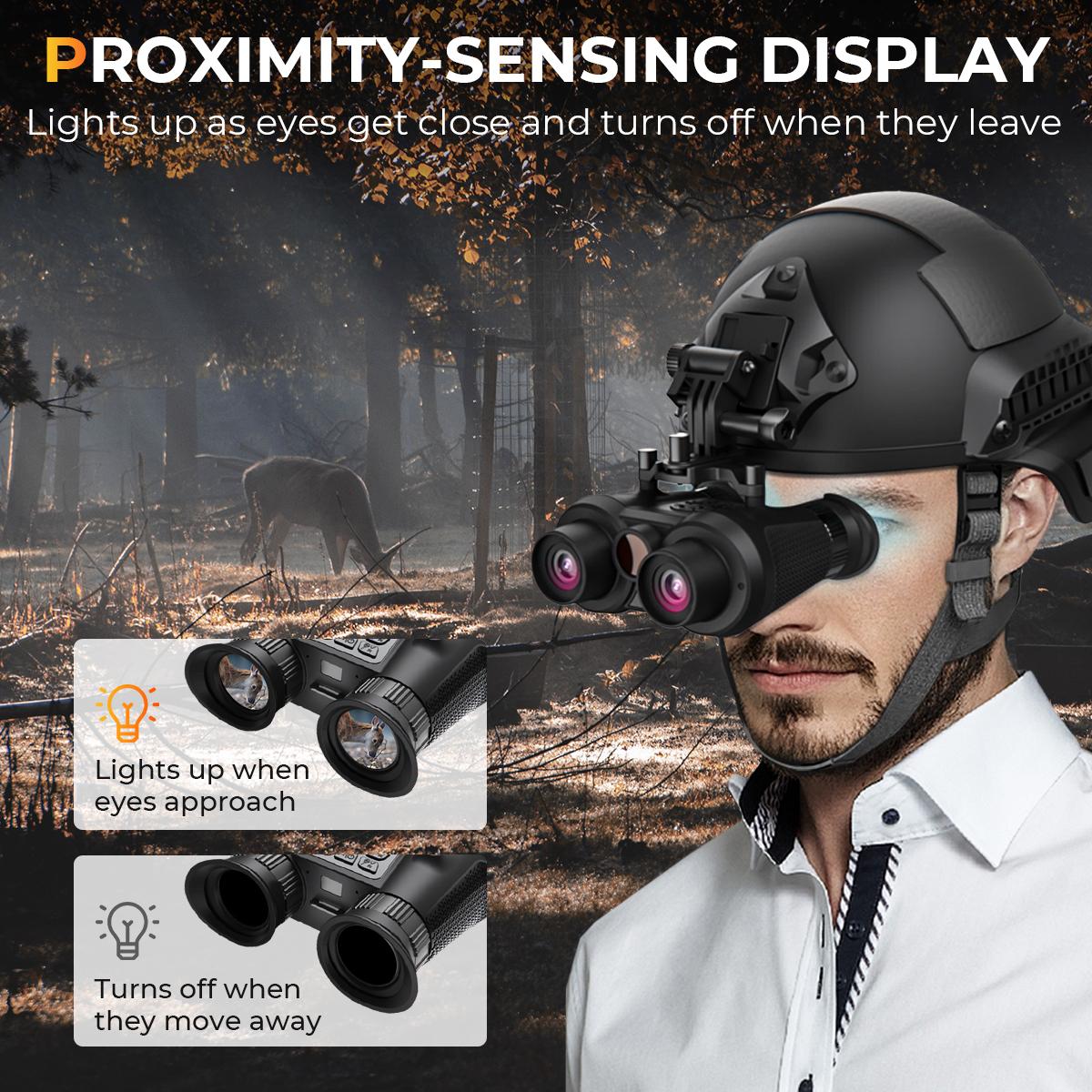 적외선 적외선 6X 기능을 갖춘 3D VR 야시페어 안경 # # # - K&F Concept