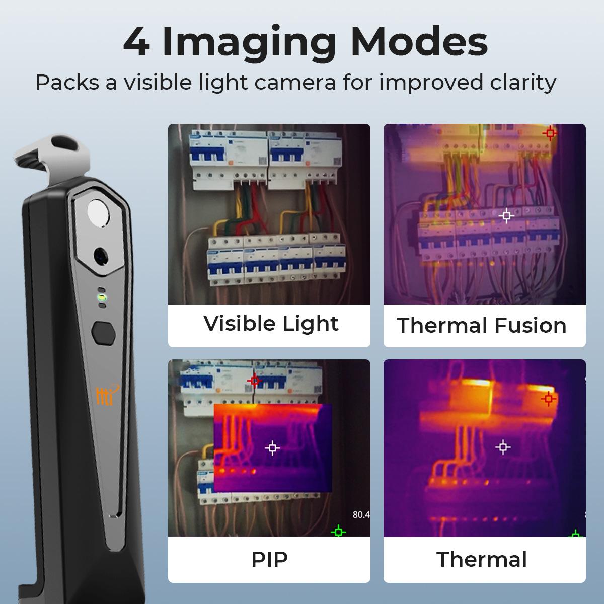 Smartphone Thermal Camera for iOS & Android with Visible Light Camera ...
