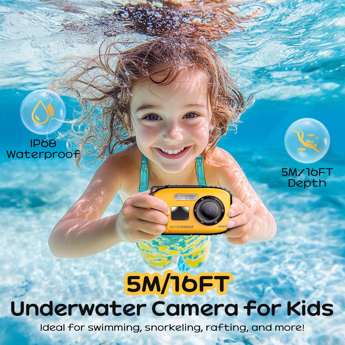 Children's Underwater Camera - K&F Concept