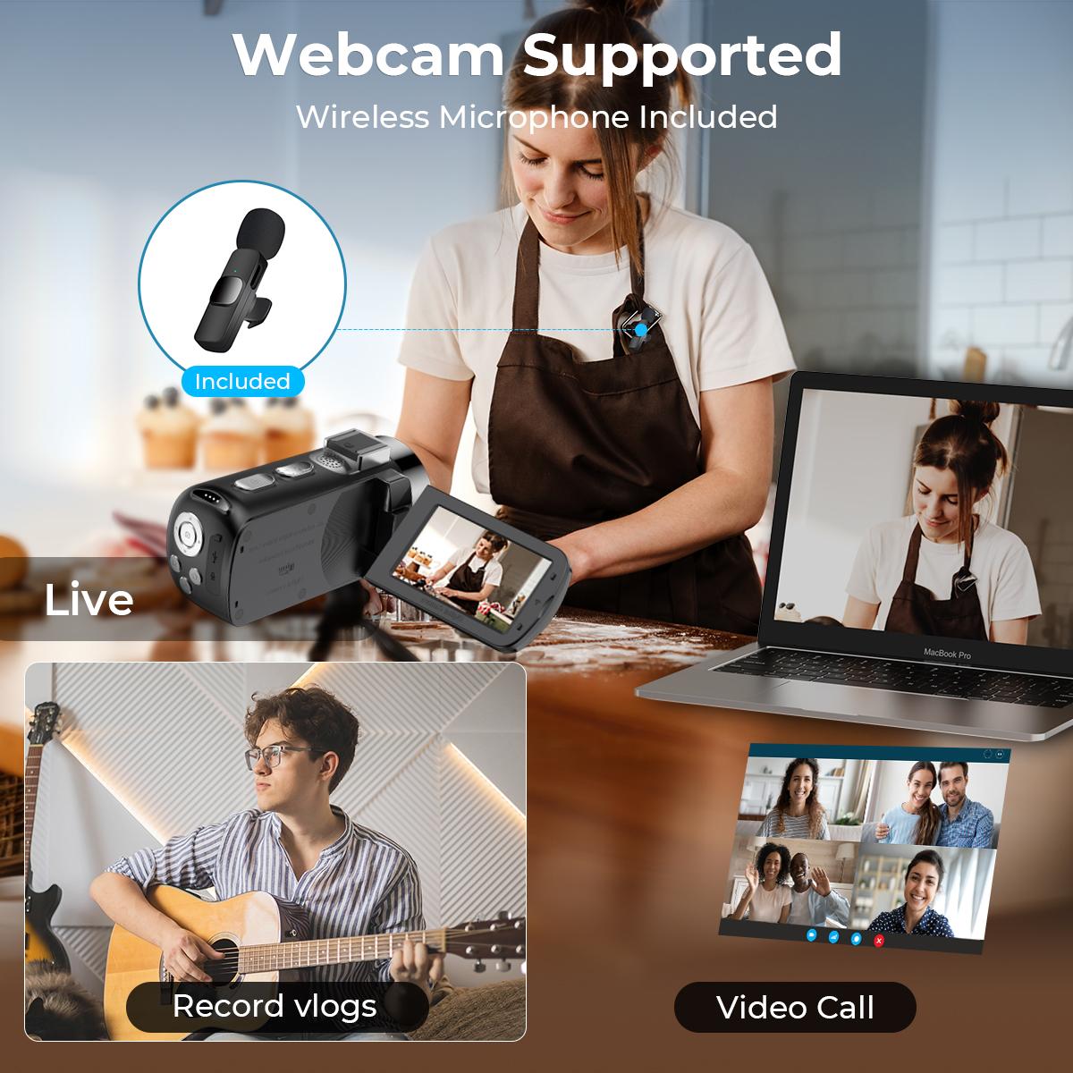 8K Ultra-HD Camcorder | Kentfaith Camcorders - KENTFAITH