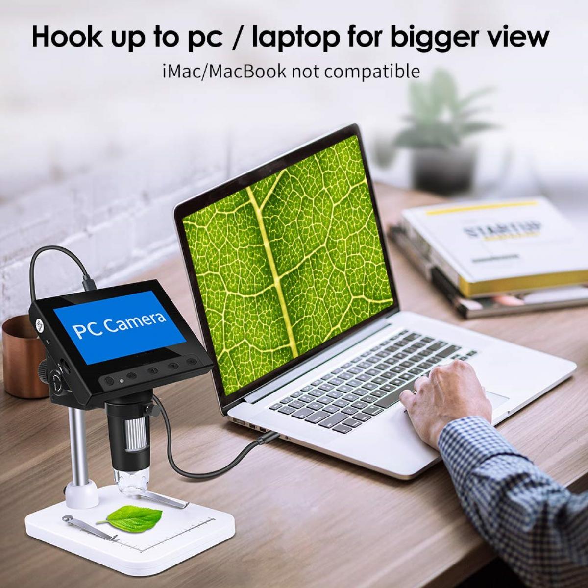 Usb Digital Microscope 4.3" 50X-1000X | K&F Concept - K&F Concept