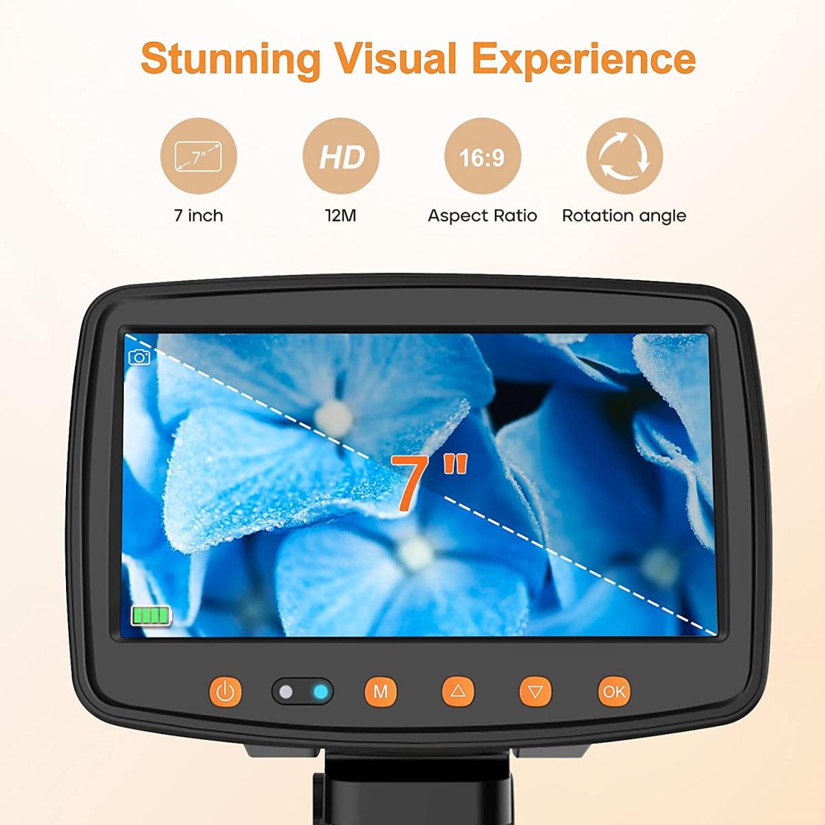 Digital Microscope 50X-1000X 12Mp | Kentfaith - K&F Concept