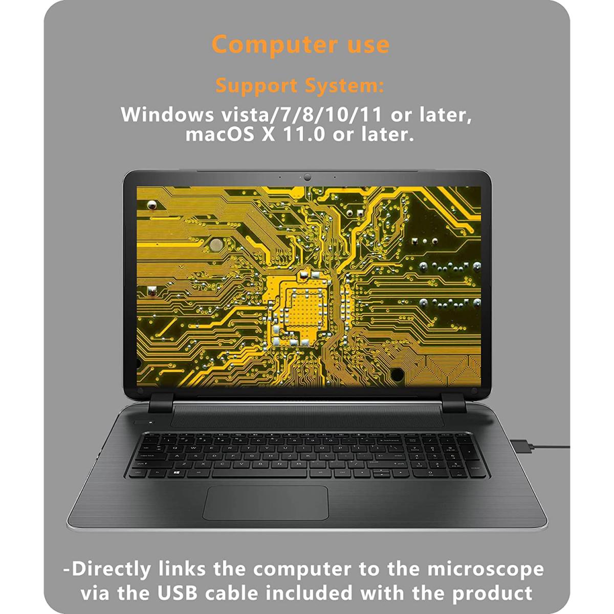Wireless Digital Microscope Handheld 50X-1000X - K&F Concept