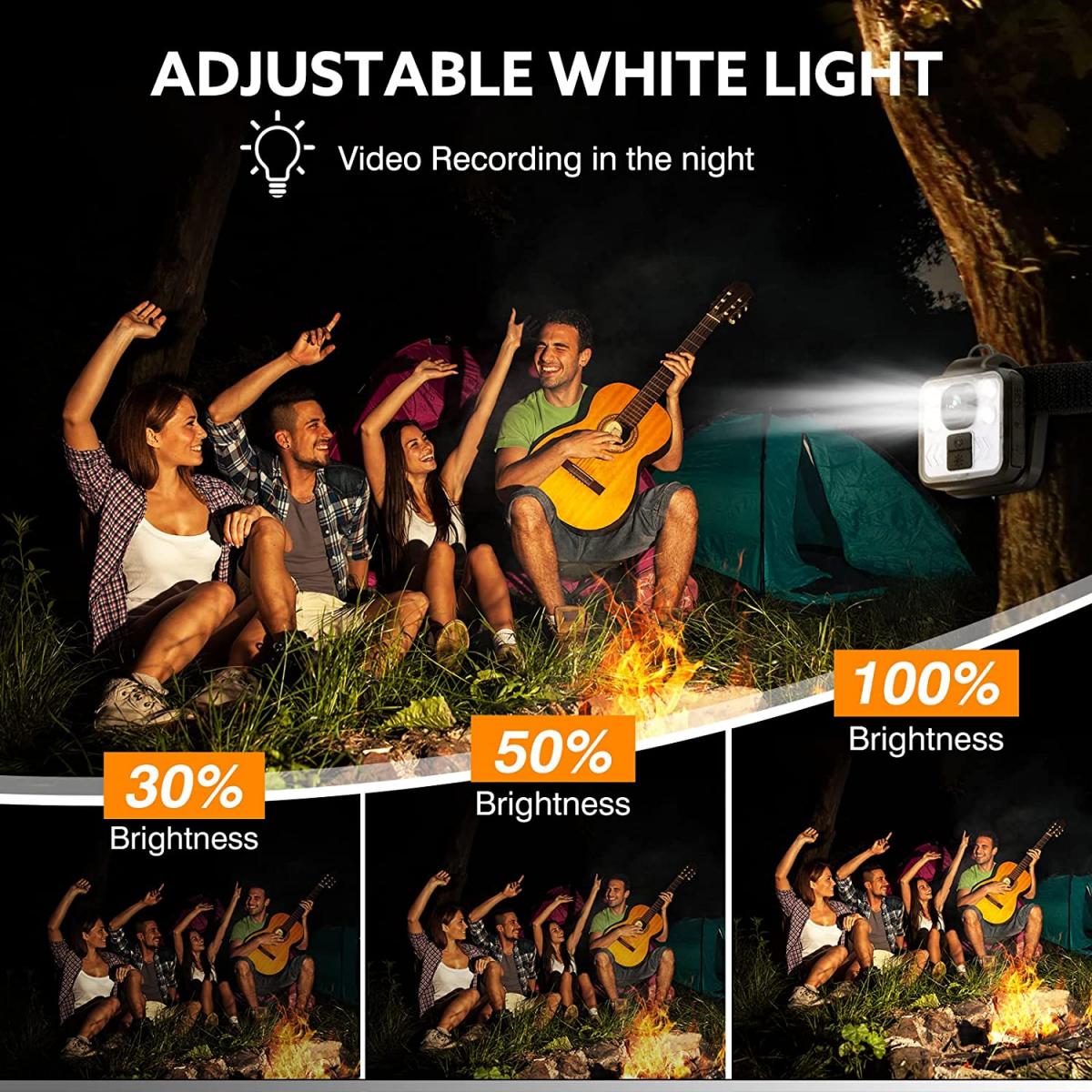 KS-908 portable video recorder, 1080P all-in-one portable lighting ...