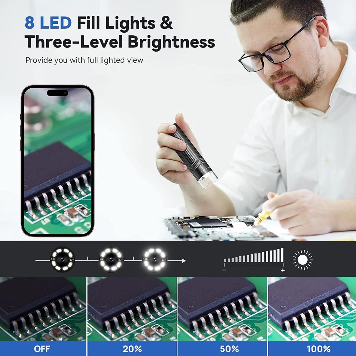 Digital Microscope 50X-1000X | K&F Concept - K&F Concept