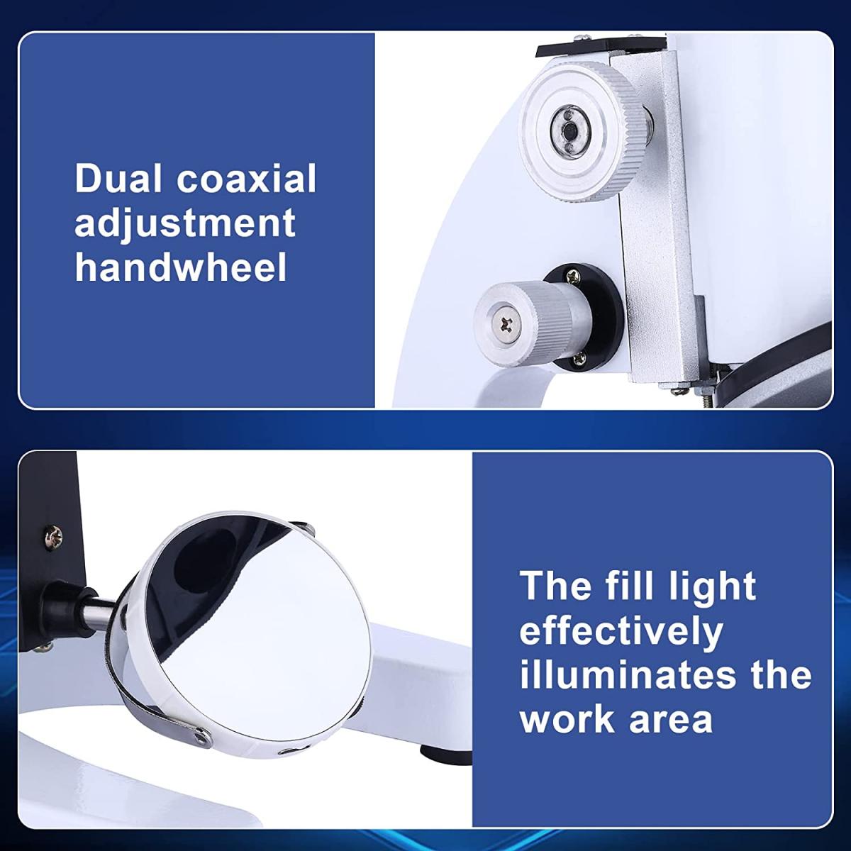 Monocular Microscope-Single Eyepiece Microscope-40X-5000X - KENTFAITH