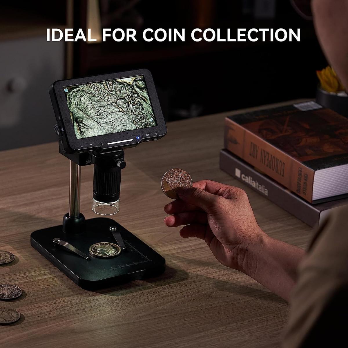 Digital Light Microscope 5-Inch 1080P | Kentfaith - K&F Concept