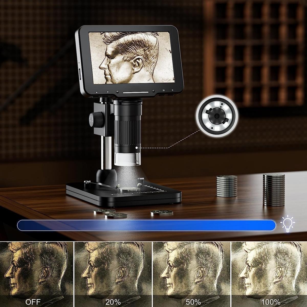 Digital Light Microscope 5-Inch 1080P | Kentfaith - K&F Concept