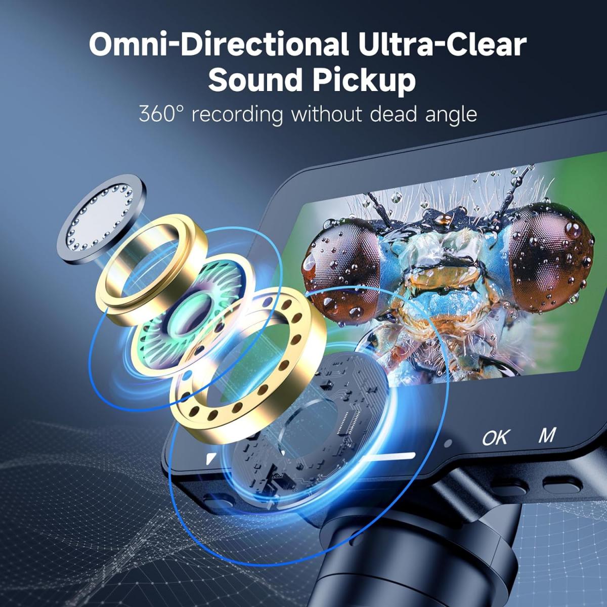 Digital Computer Microscope 4.3" 10-1000X - KENTFAITH