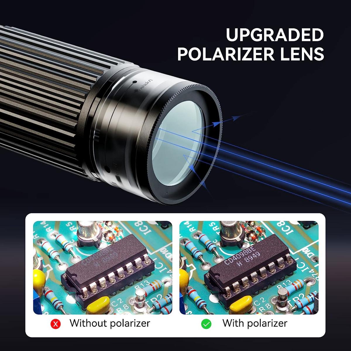 High Magnification Digital Microscope 10.1" 1080P - KENTFAITH