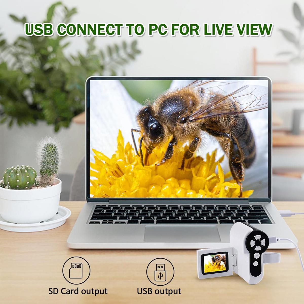 Microscope for Kids, 1000X Digital Microscope | Kentfaith Microscopes ...