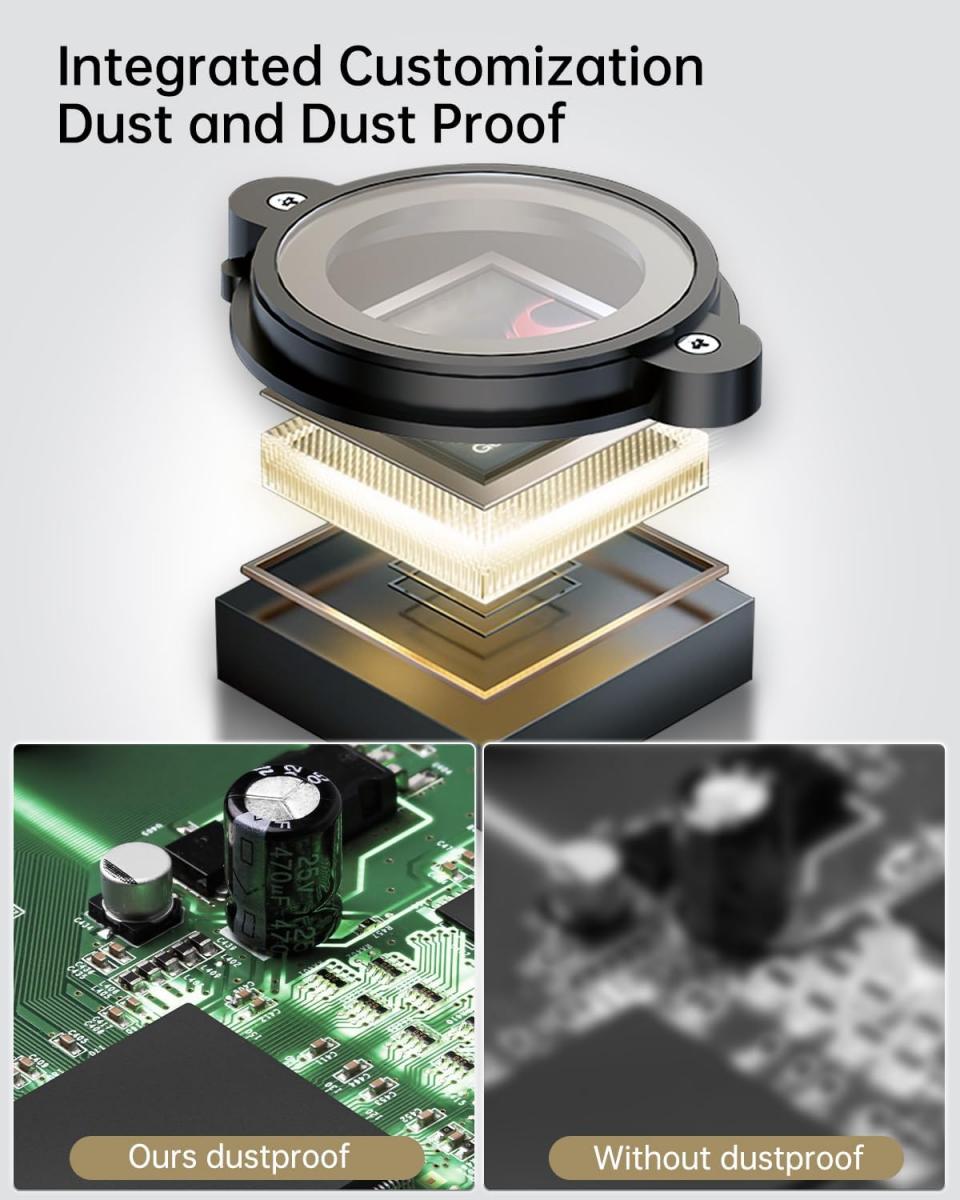 Best Kids Handheld Microscope, with 50X-1600X Magnification - KENTFAITH