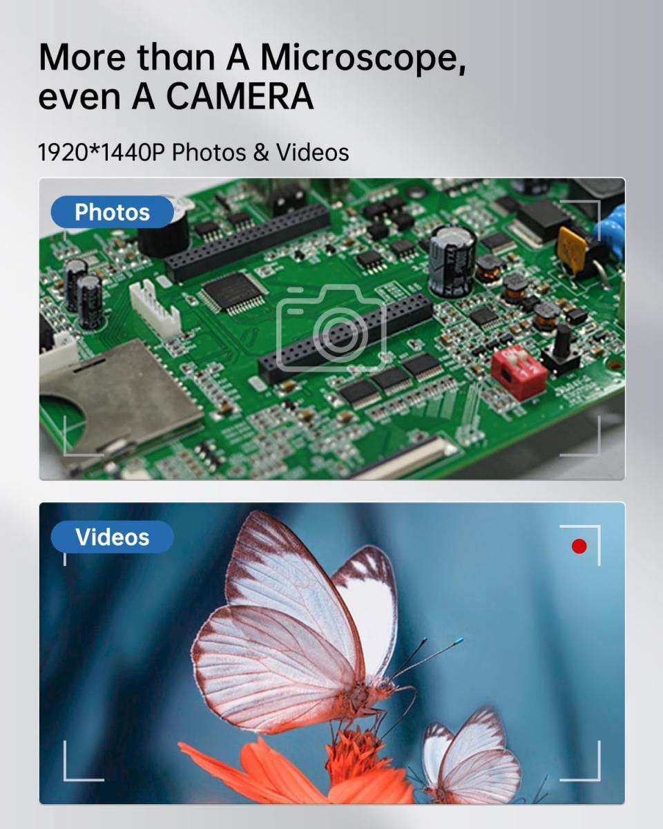 Digital Microscopes 50X-1600X (No Wifi Needed) - K&F Concept