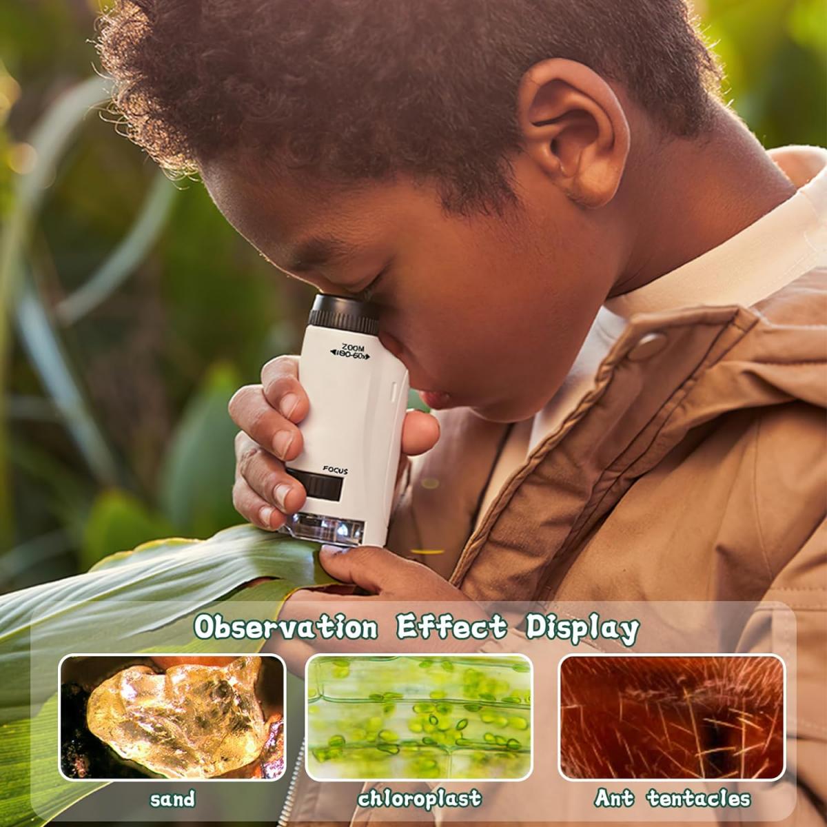 Miniscope Kids 4Pcs (White) | Kentfaith - K&F Concept