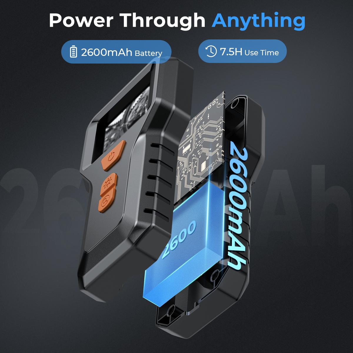 Small Inspection Camera 5M/16.4Ft 1080P 2600Mah - K&F Concept