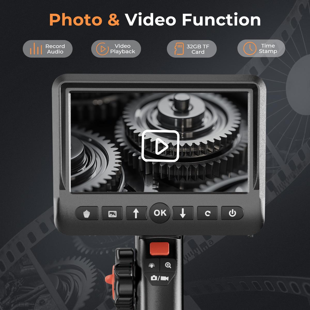 3mm Inspection Camera with 2m Cable - K&F Concept
