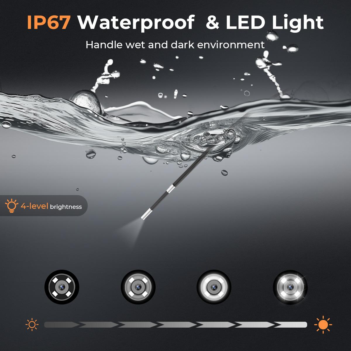 3mm Inspection Camera with 2m Cable - K&F Concept