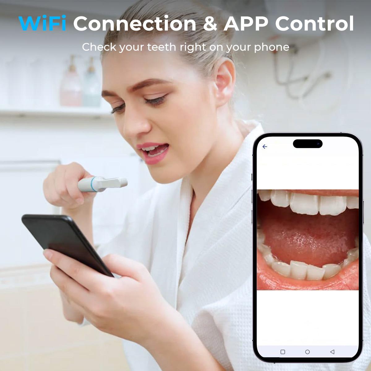 Intraoral Camera Dental Wireless 2MP 8 LED - K&F Concept