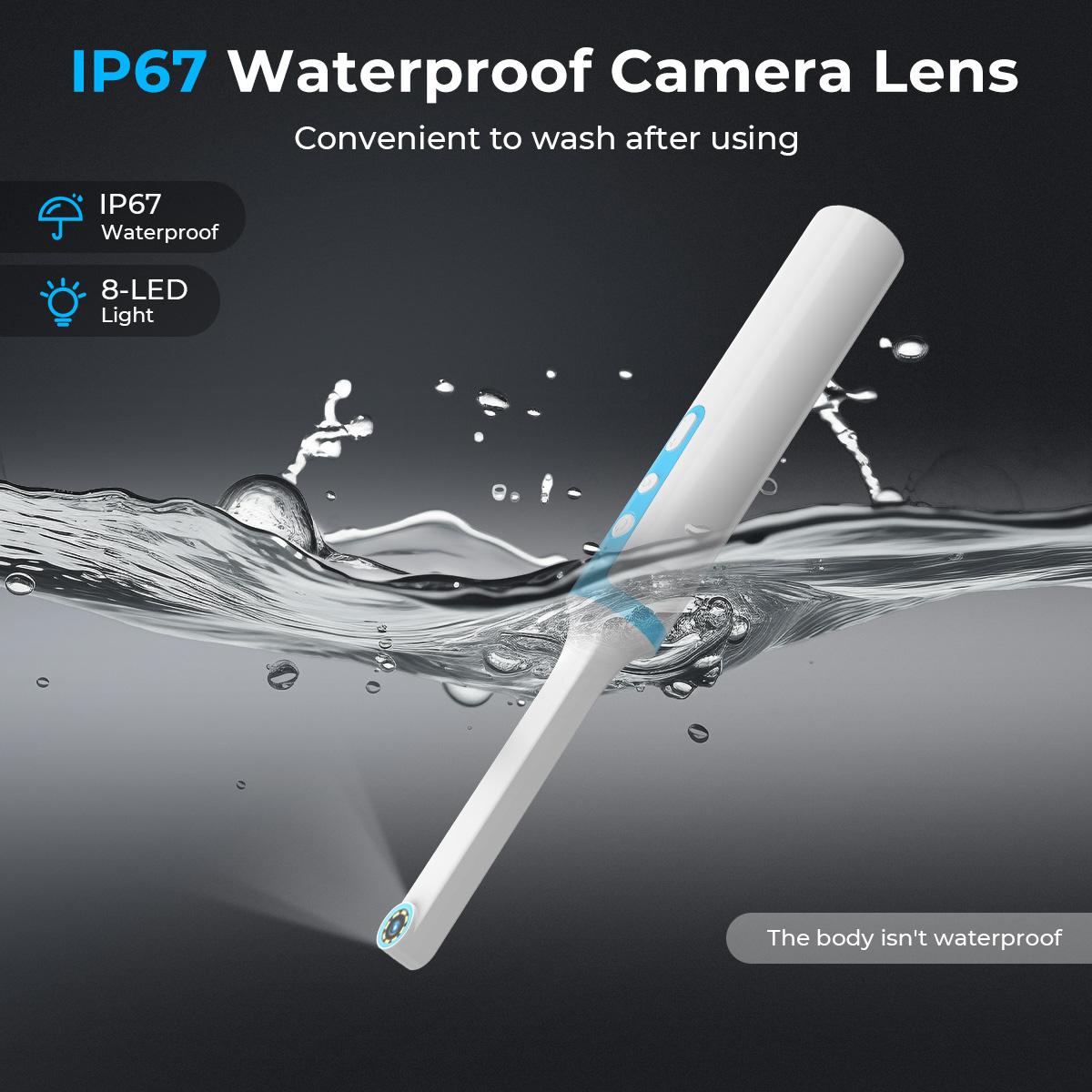 Intraoral Camera Dental Wireless 2MP 8 LED - K&F Concept