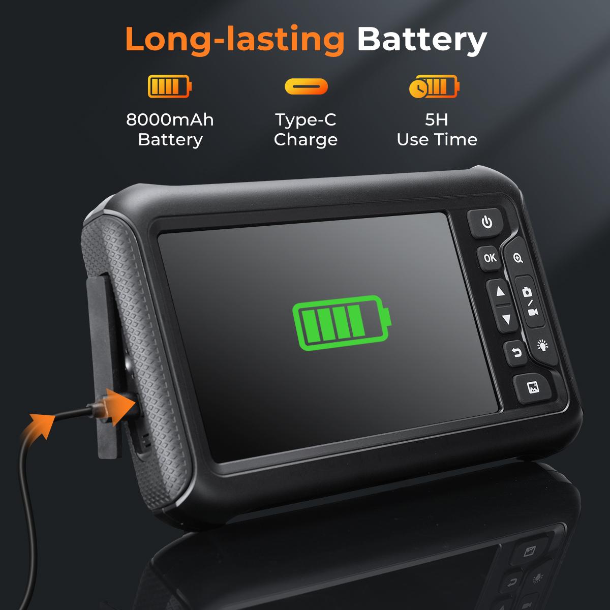 Camera With Video Output, 3Mm 180° 2-Way 7-Inch - KENTFAITH