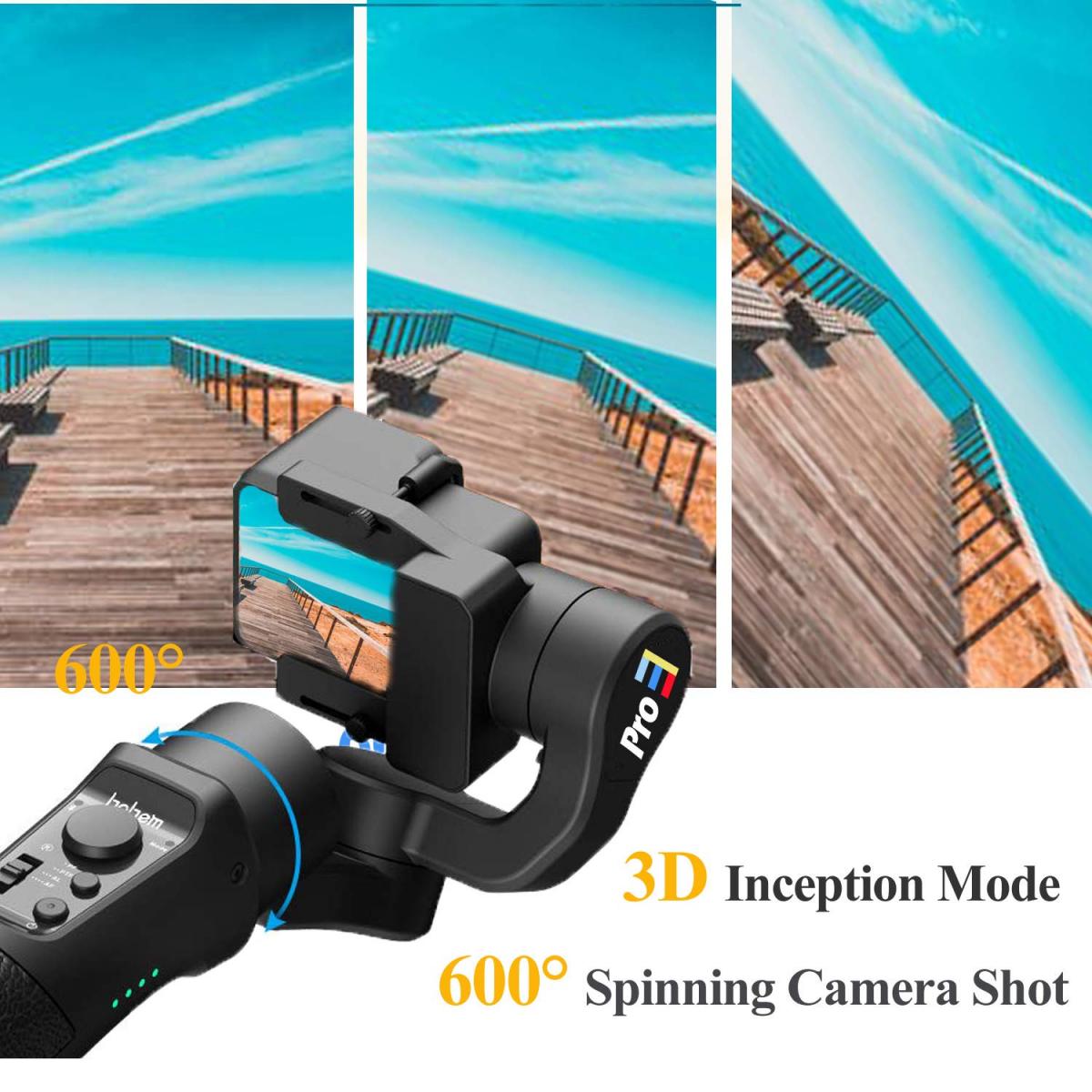 Action Camera Gimbal Stabilizer 3-Axis | K&F Concept - K&F Concept
