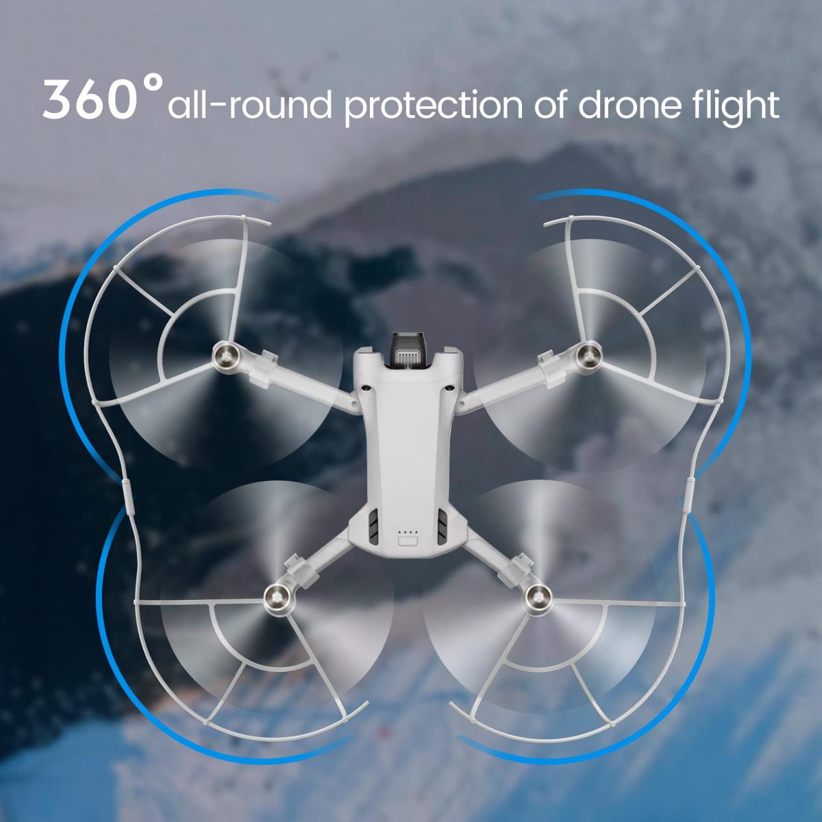 DJI Mini Pro 3 Propeller Guard Quick Release Removable - KENTFAITH