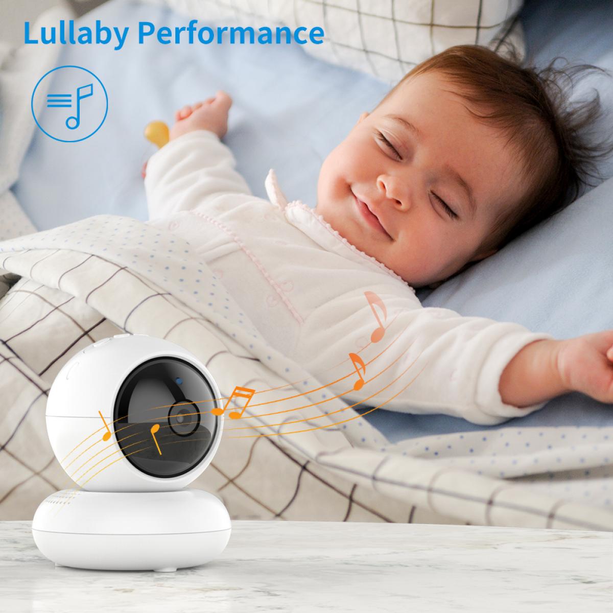 Video Baby Monitor With Camera, 4.3" 12H | Kentfaith - KENTFAITH