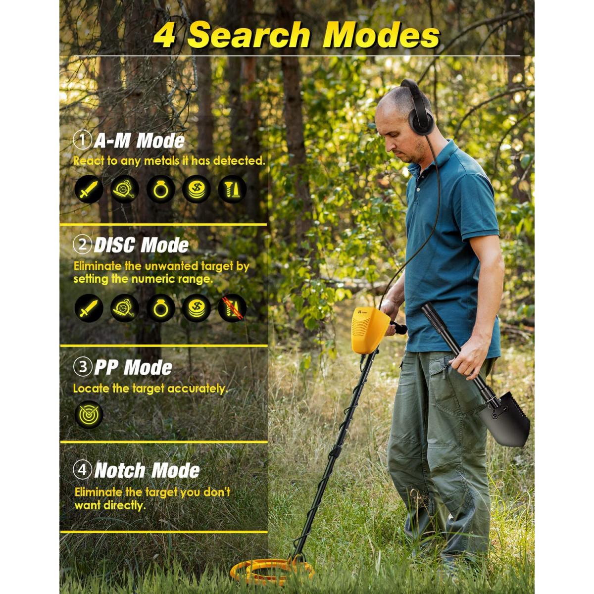 Metal Detector For Silver, Ip68 10 | Kentfaith - KENTFAITH