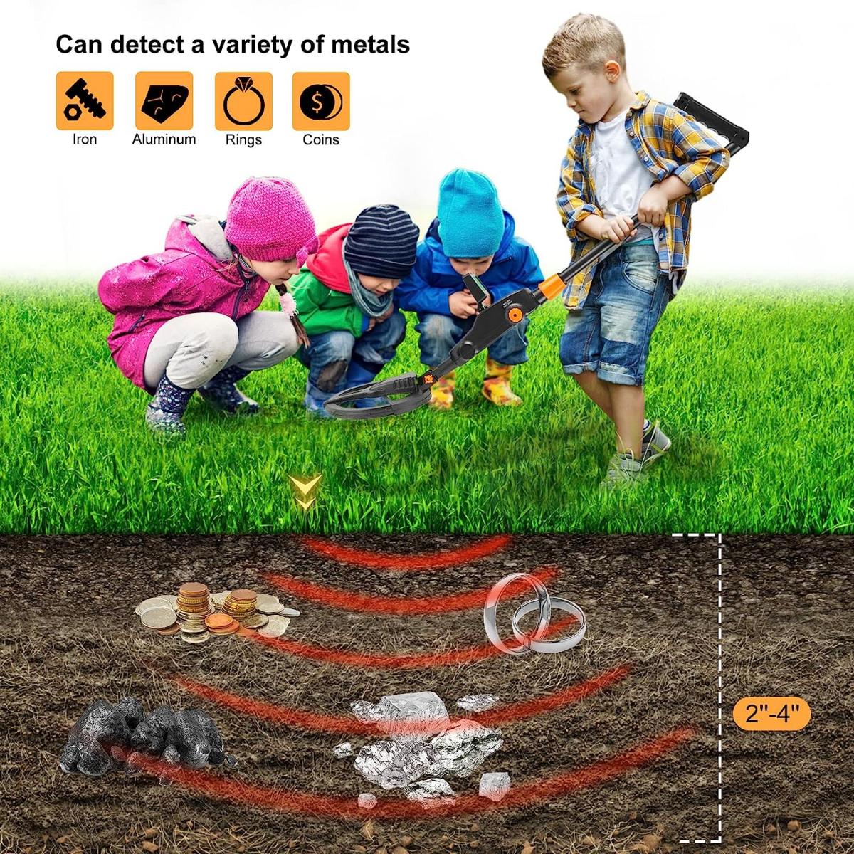 Kids Metal Detector - K&F Concept